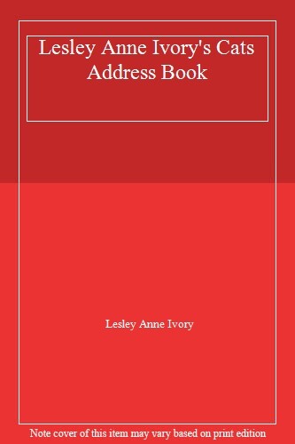 Lesley Anne Ivory's Cats Address Book | eBay