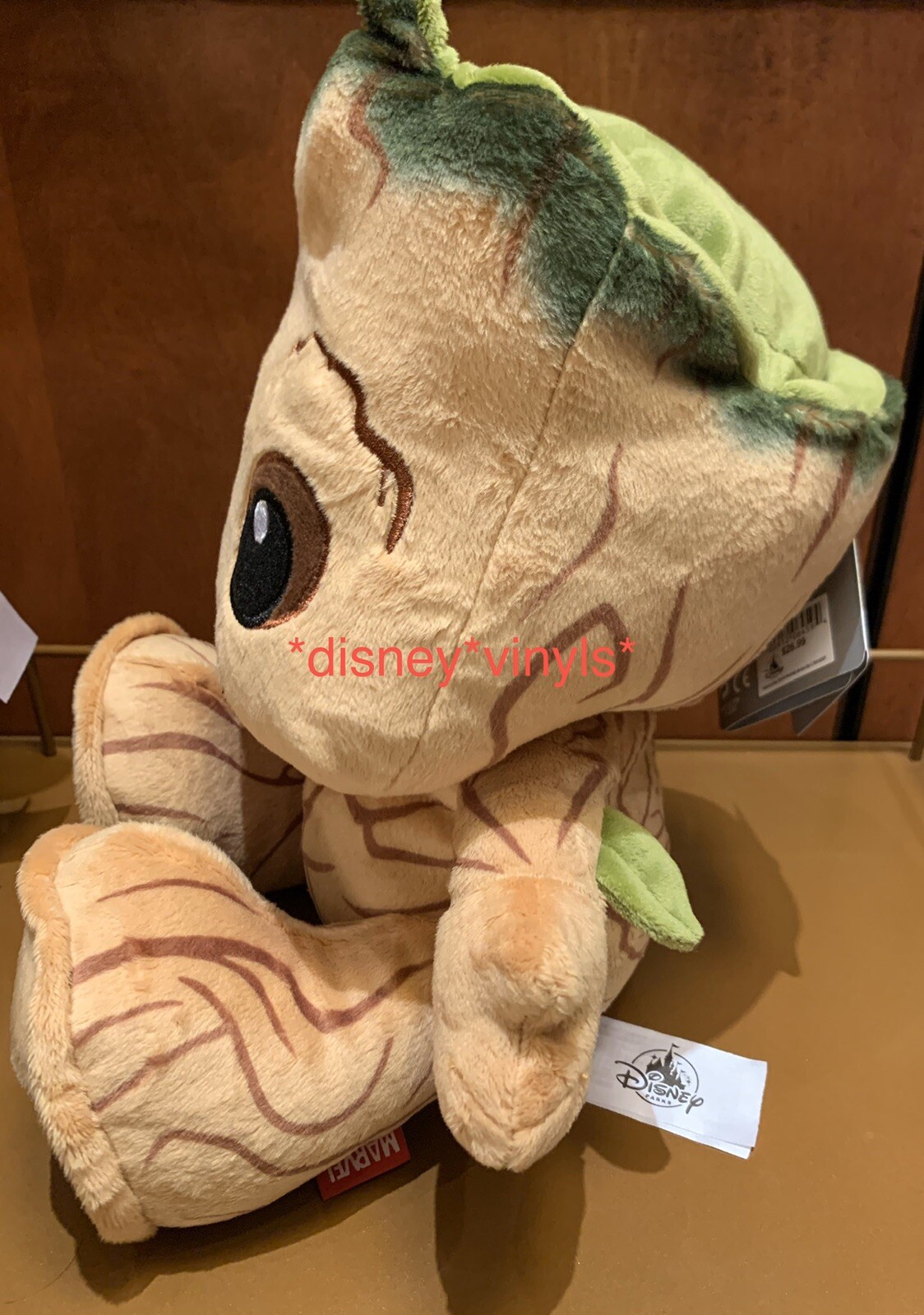 *NEW Disney Little Big Feet Foot 10” Baby Groot Guardians Of The Galaxy ...