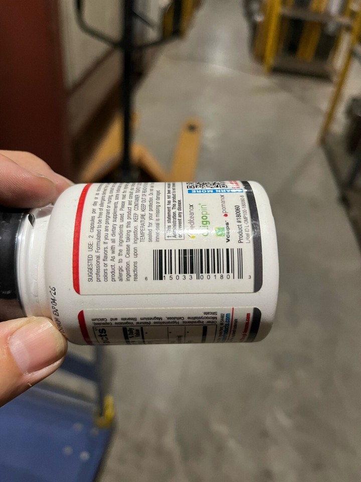 Lipitrol OX by Ortho Molecular – 60 Capsules Dietary Supplement - Exp ...