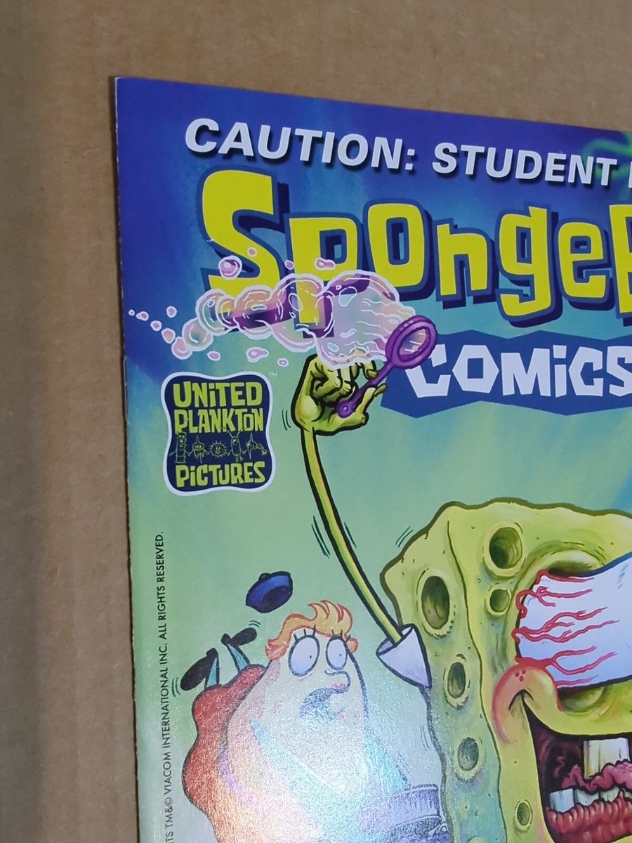 United Plankton Pictures Inc Logo SpongeBob Comics #84 By United