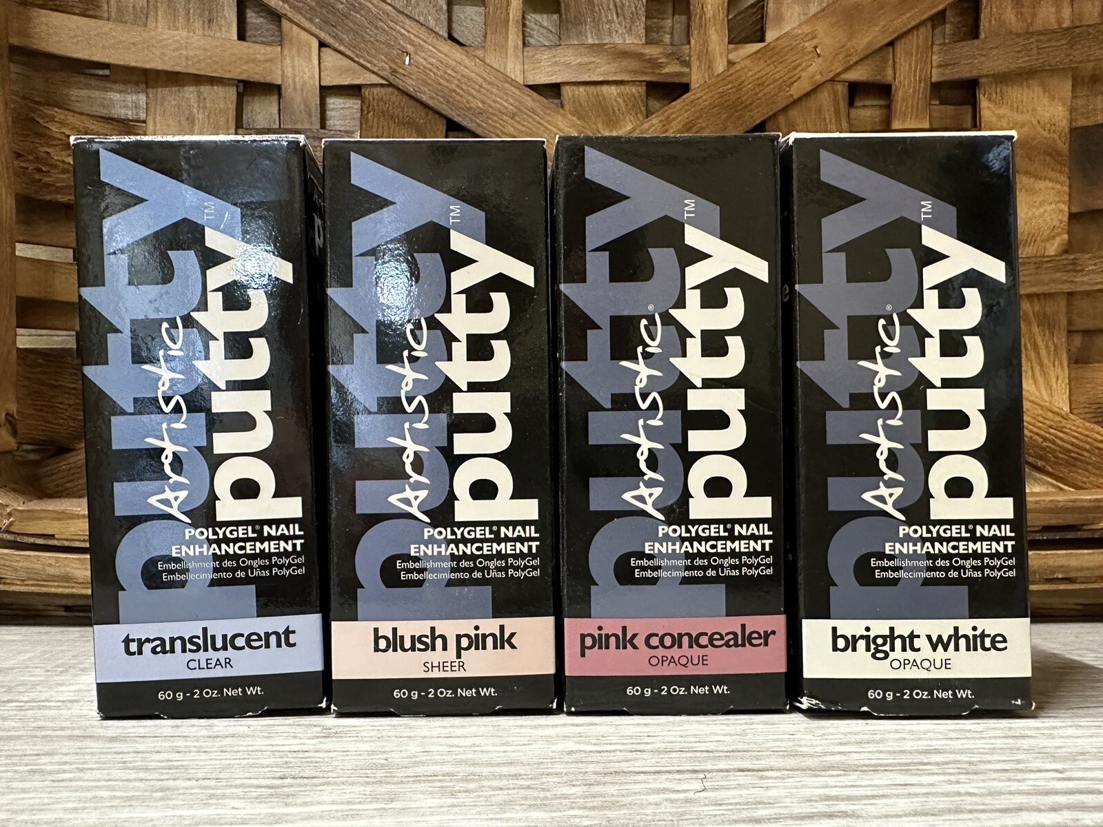 ARTISTIC NAIL Putty Polygel Nail Enhancement or Polygel Shaping Liquid ...