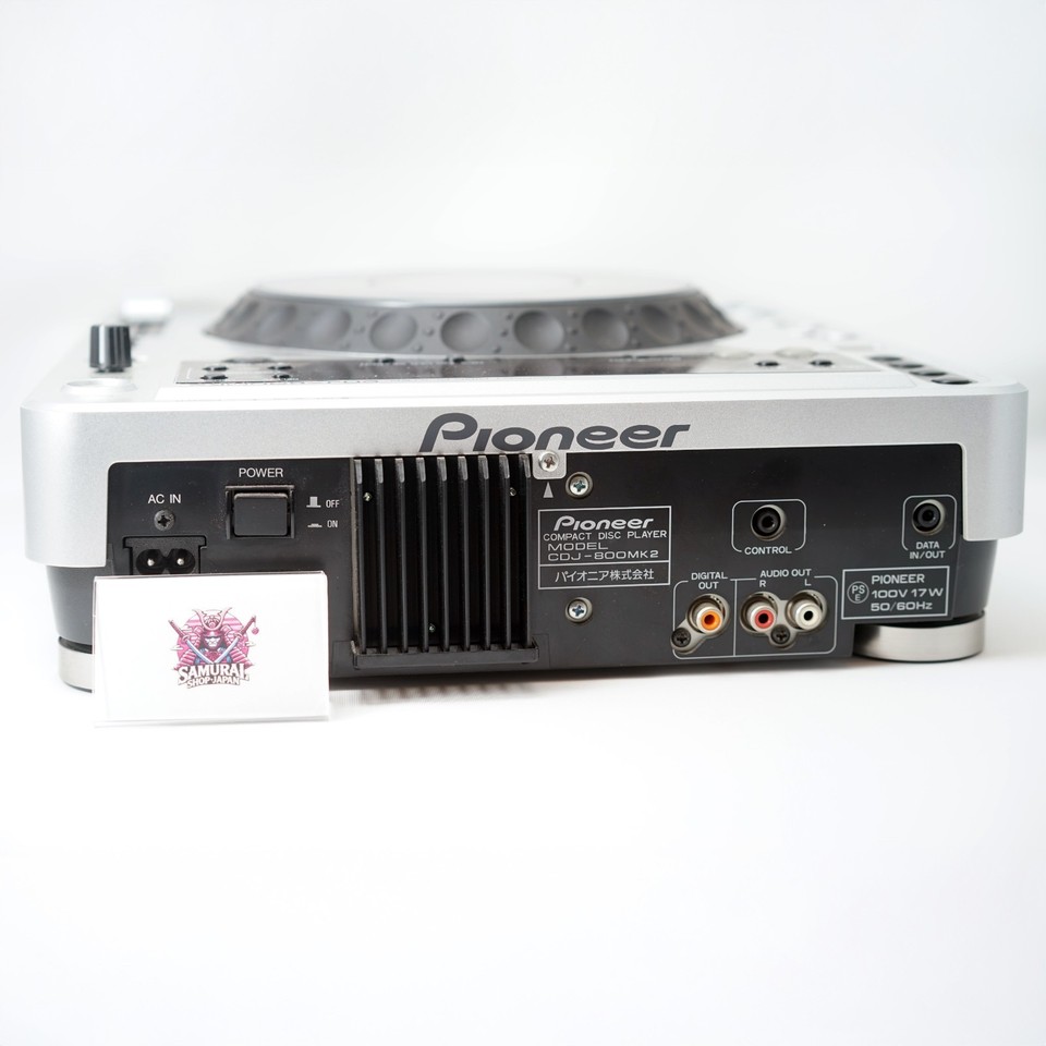 Pioneer CDJ-800MK2 Pair Silver Digital DJ Media Player Set Tested From ...