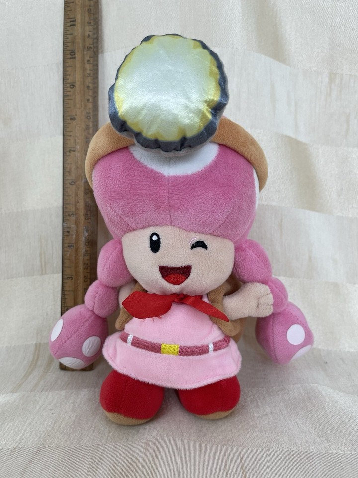 Super Mario Bros Captain Toad Toadette Plush Doll Stuffed Animal Toy 8 ...
