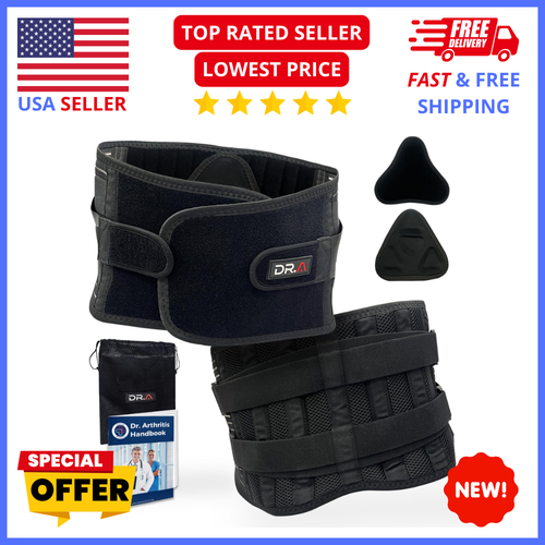 Medical Back Brace: Lumbar Support Belt for Sciatica, Scoliosis,Large ...
