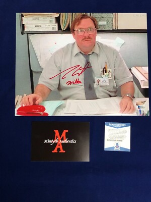 Stephen Root autographed signed 11x14 photo Office Space Milton Beckett ...