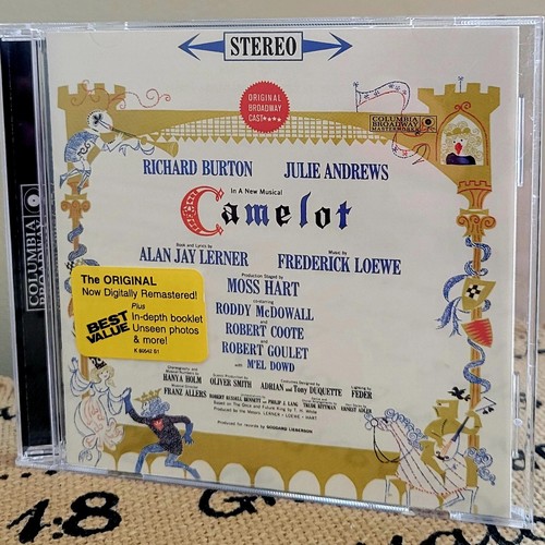 Camelot Original Broadway Cast Recording CD Digitally Remastered ...