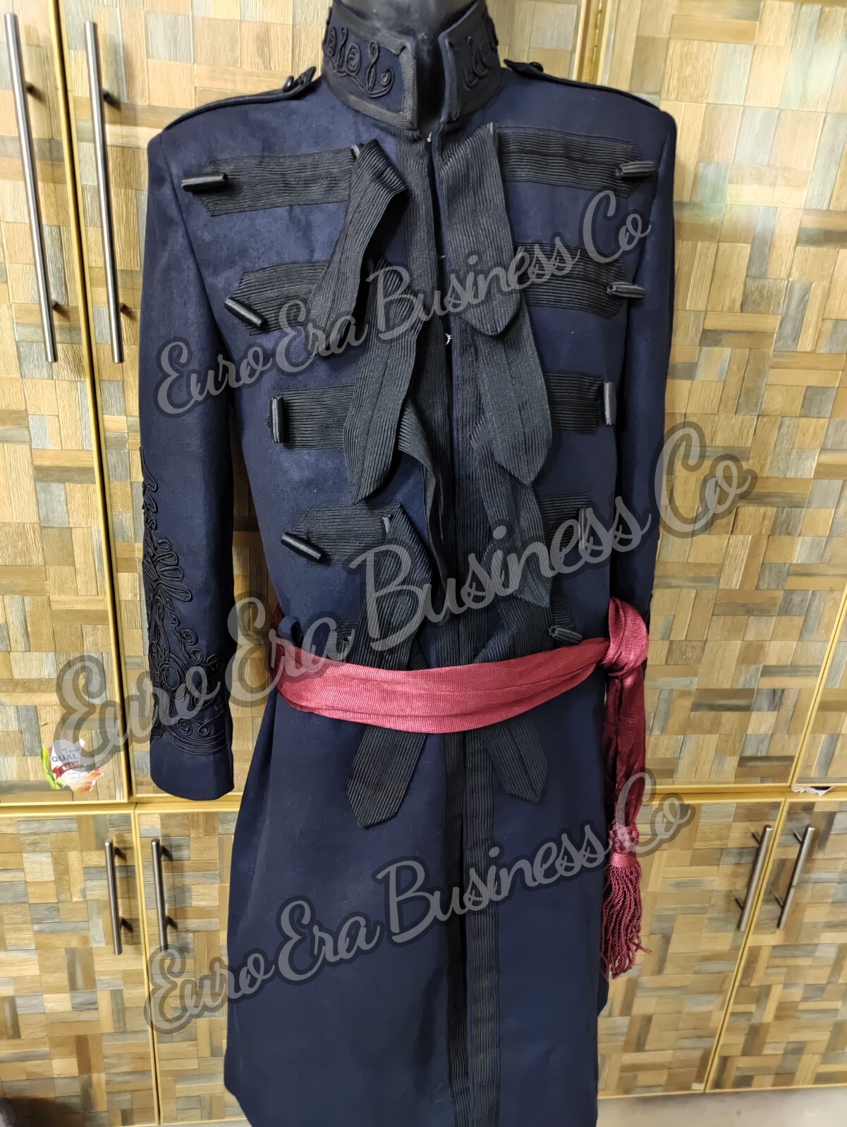 Napoleonic Dragoon Army Officer Frock Coat British Royal Guard Coat ...