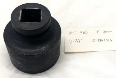 KT Pro D1810S76 1" Drive 2-3/8" 6-Point Impact Socket FREE SHIPPING ...