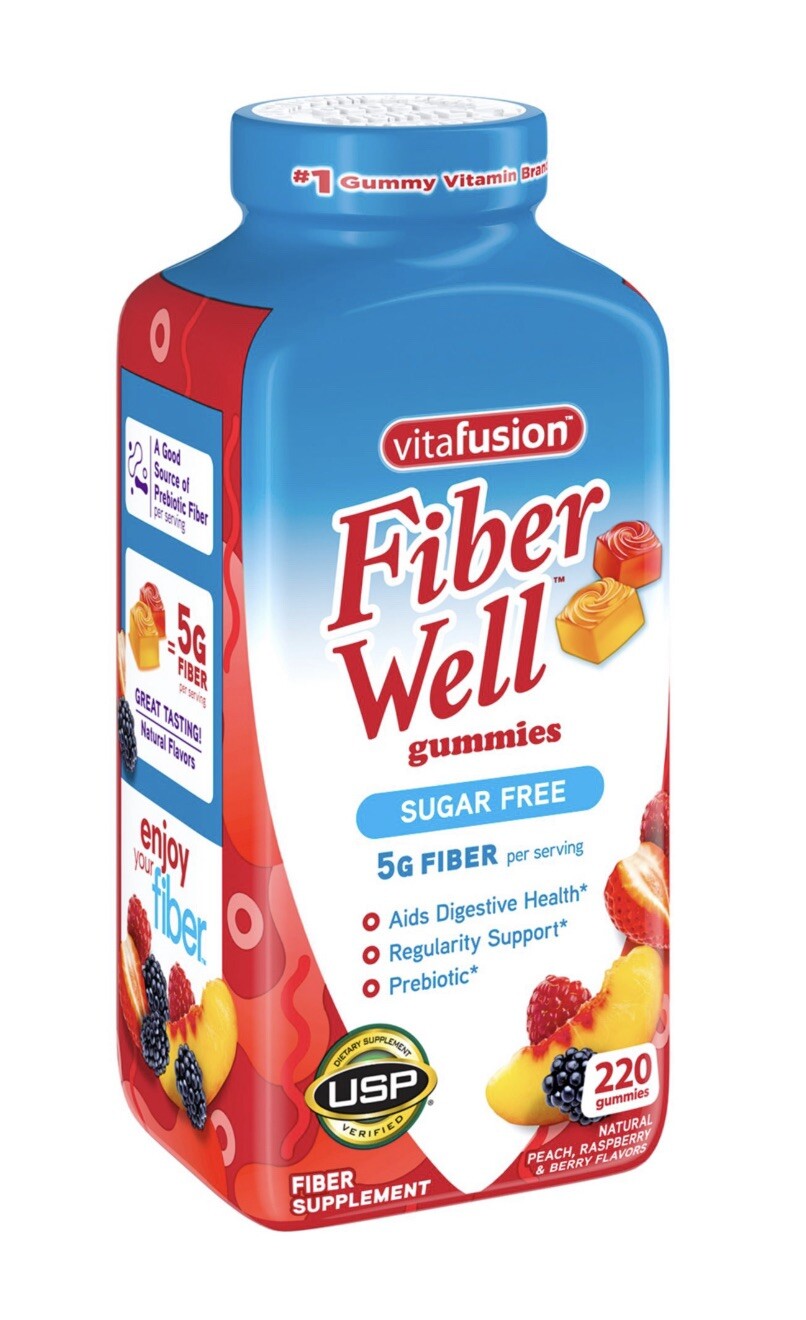 *2 PK**Vitafusion Fiber Well Gummies ( 220 ct. Each) ~Sugar Free ...