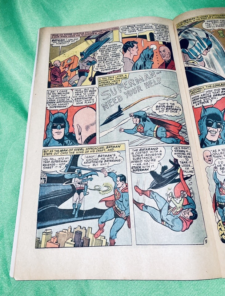 DC WORLD'S FINEST COMICS #153 BATMAN SLAPS ROBIN INTERNET MEME ORIGIN ...