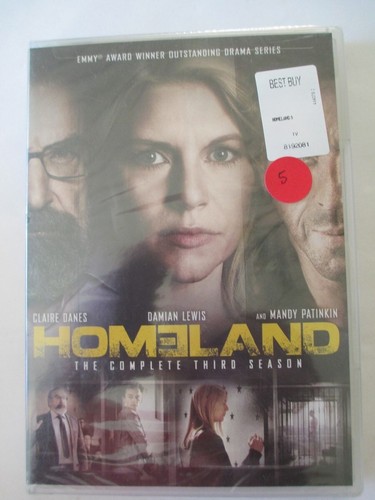 Homeland Complete Third Season new sealed dvd 3 Three | eBay