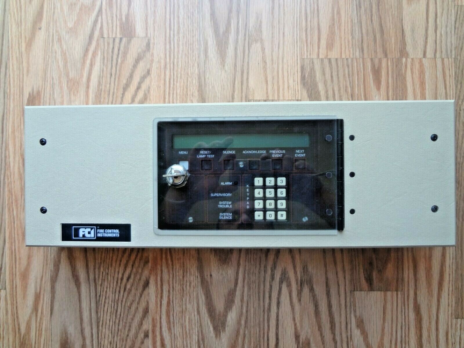 FCI 7200 KDU KDU-L Keyboard Display Unit Local Fire Alarm Card 1120 ...