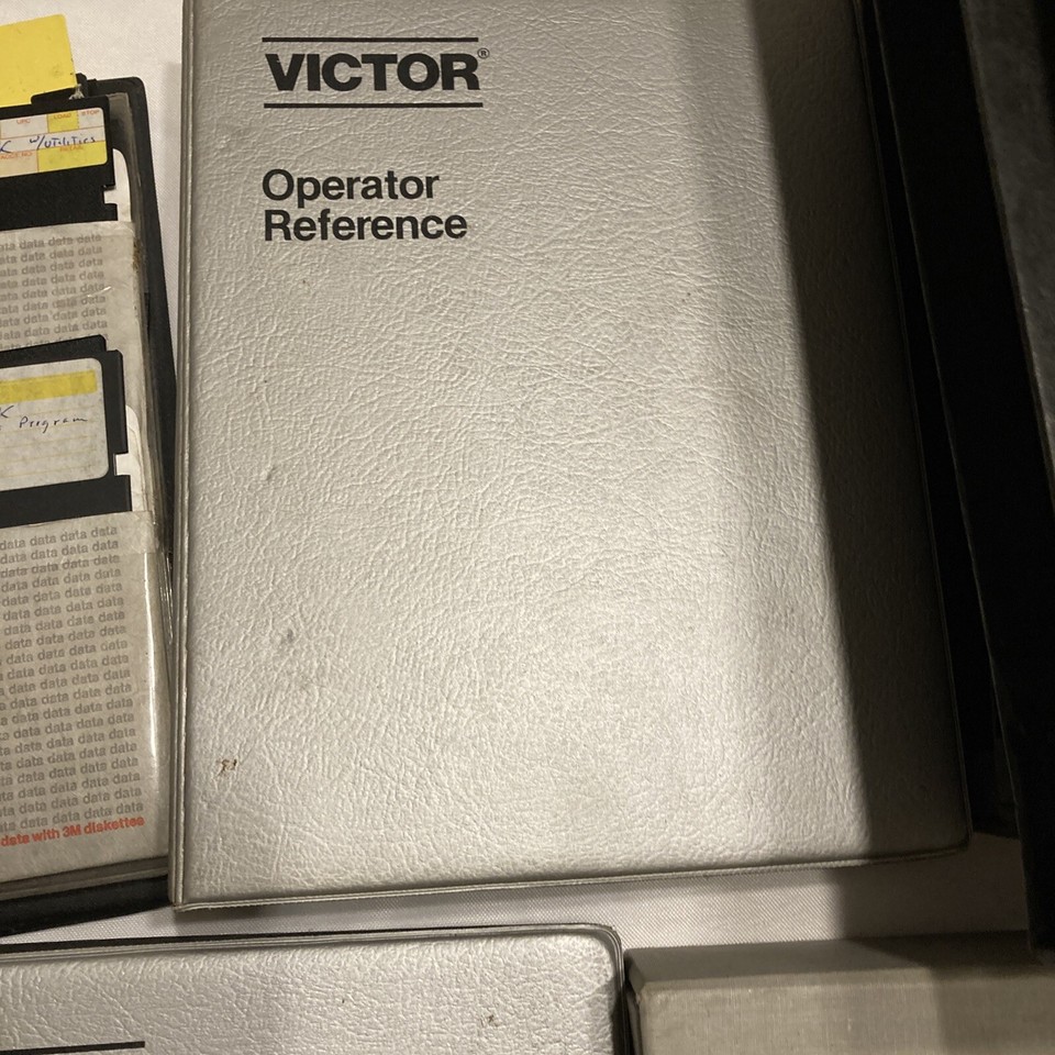 VHTF 🔥 RARE VICTOR 9000 Computer system Retro Collector Piece Lotus 123 ...