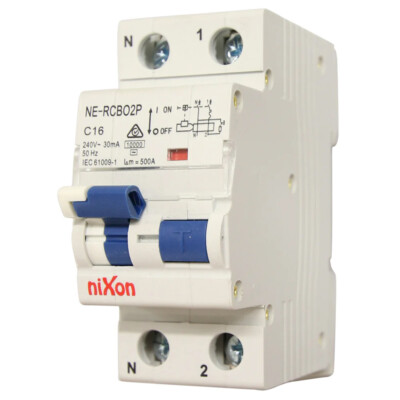 16AMP - Premium RCBO Two Module 10kA FREE SHIPPING | eBay