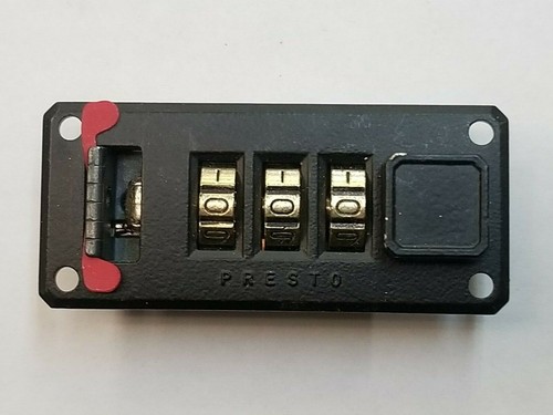 Generic Replacement Combination Lock for Briefcase Luggage Presto ...