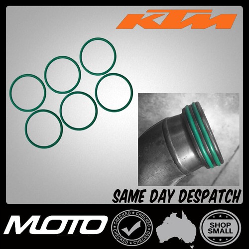 Ktm Exhaust O Ring x 6 Viton 125 200 250 300 Beta RR Pipe Exc Te Tc 2 ...