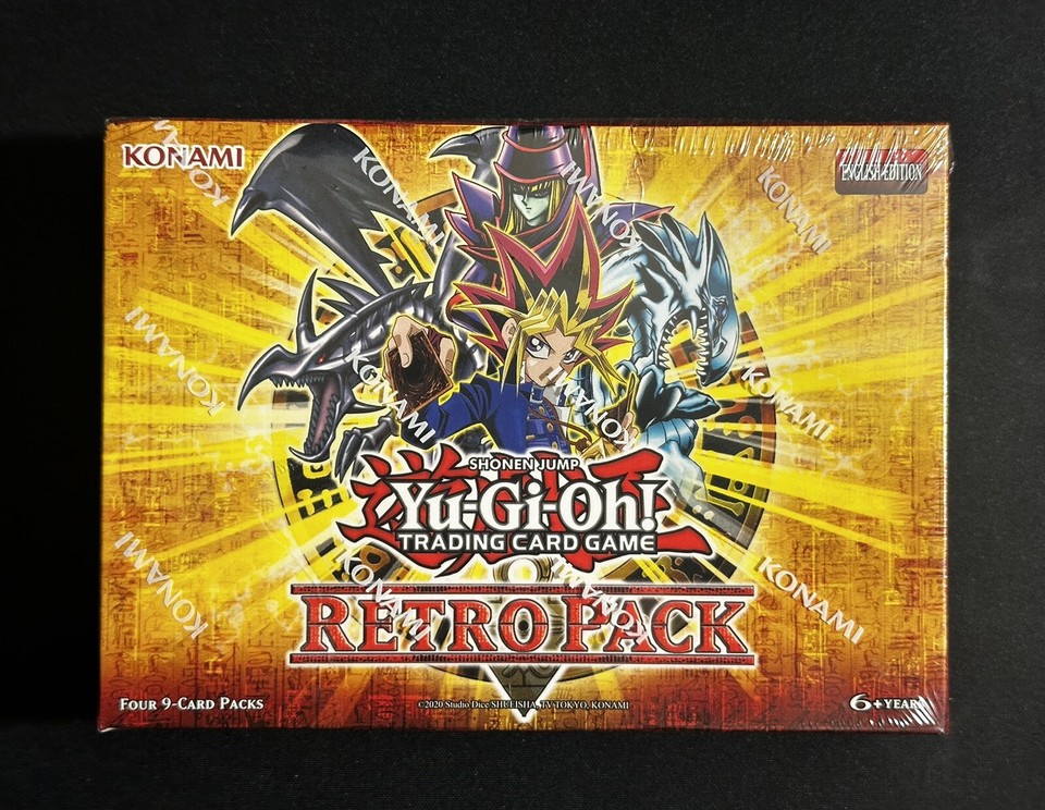 Yugioh Mini Booster Box Retro Pack LOT OF 6 (4 Packs Per Box) New ...