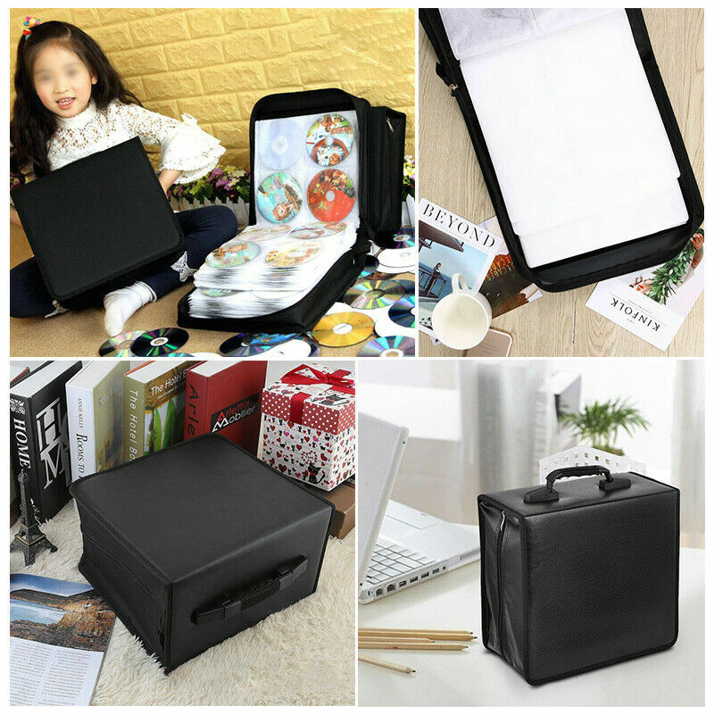 520 Disc CD DVD Case Wallet Storage Holder Booklet Album Folder Bag Box ...