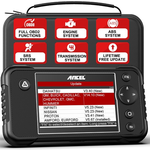 ANCEL FX3000 Elite Code Reader OBD2 Diagnostic Scanner Tool Engine ABS ...