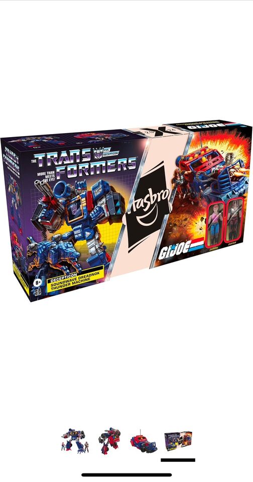 Hasbro Transformers G.I. Joe Crossover Soundwave Dreadnok Thunder ...