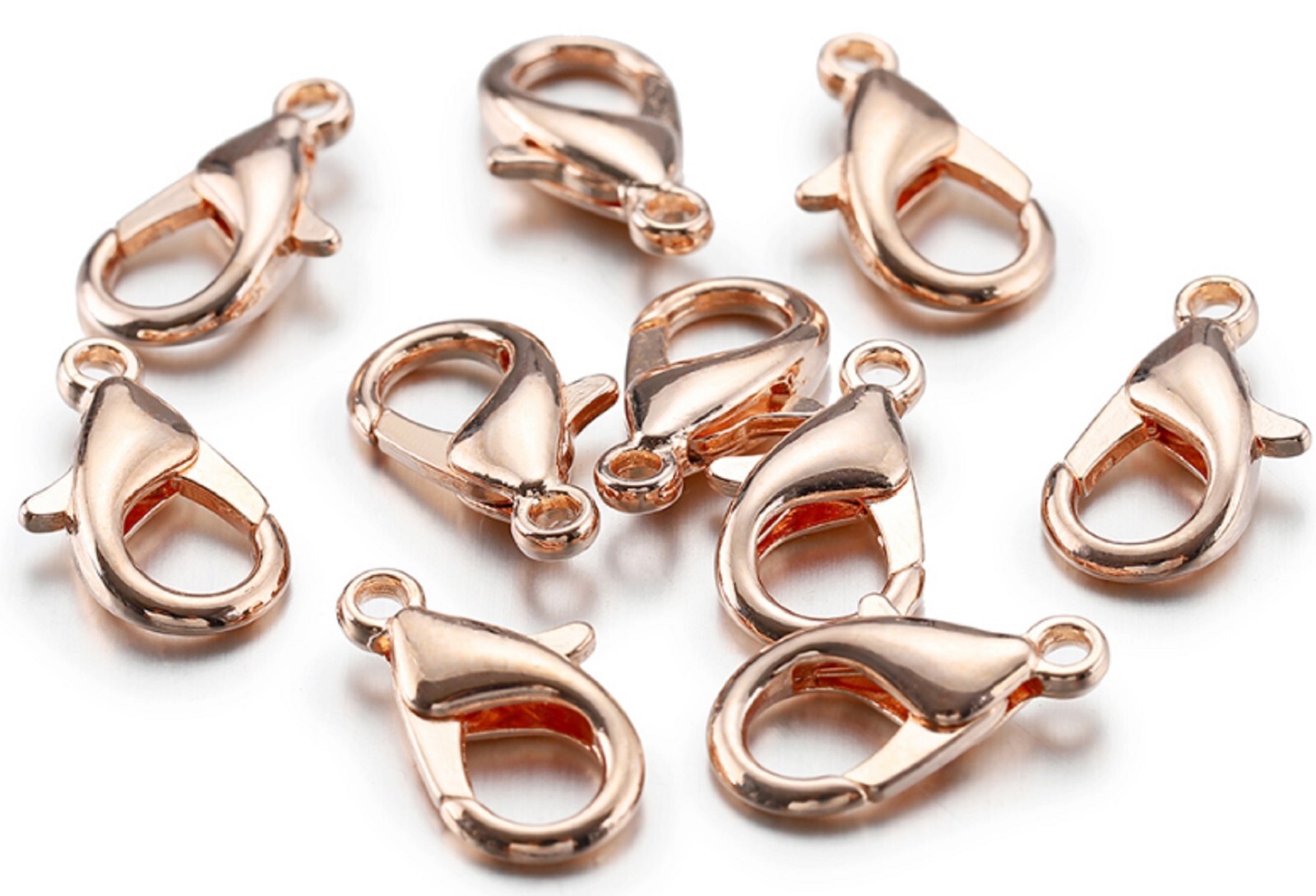 Asst Colours Sizes Lobster Clasps Hooks Necklace Bracelet Findings ...