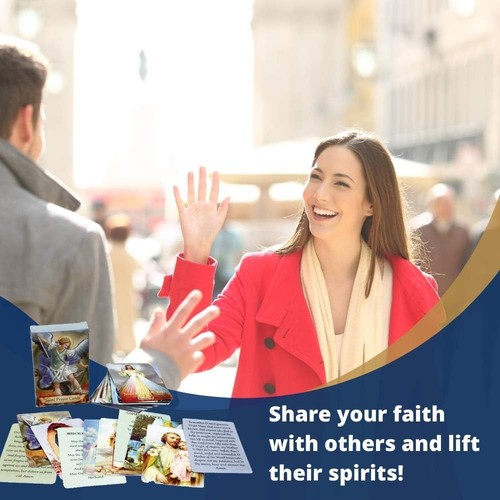 Autom Assorted Holy Cards with Catholic Saints and Prayers - Pack of 54 ...