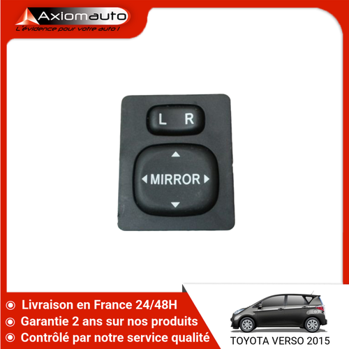 🇫🇷 COMMANDE RETROVISSEUR EXTERIEUR ELECTRIQUE TOYOTA VERSO 2010 ...