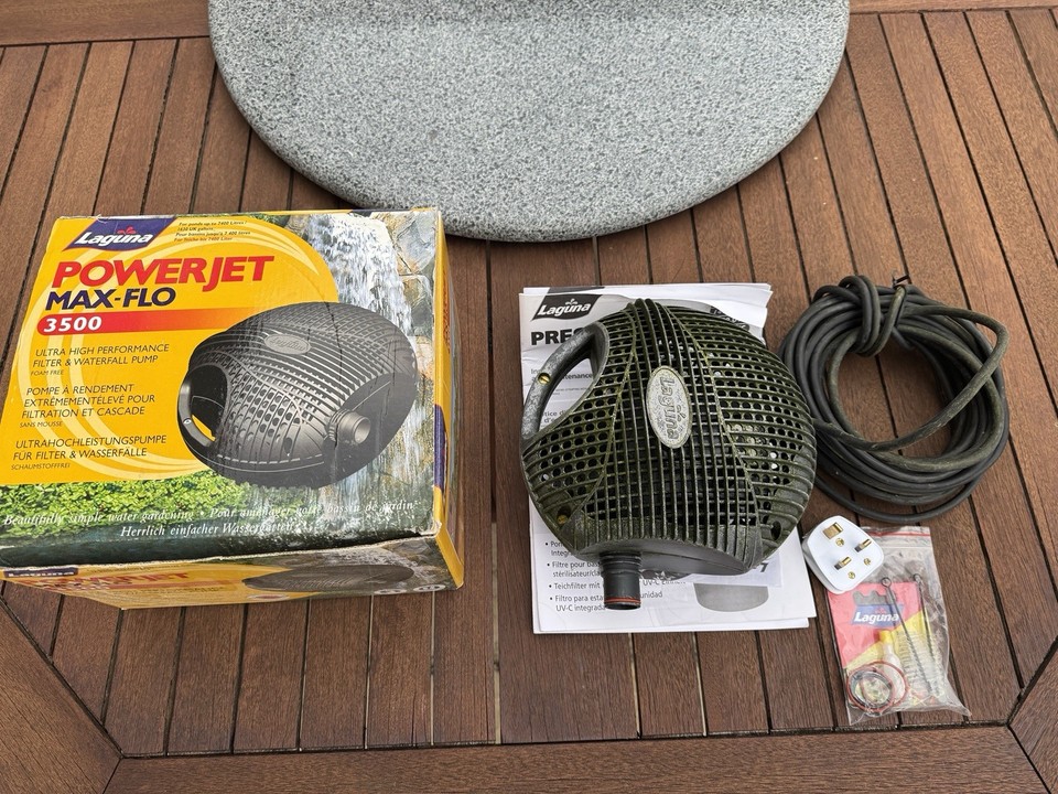 Laguna Clear Flo 5000 Pond Filter Kit, Pump, Extras | eBay UK