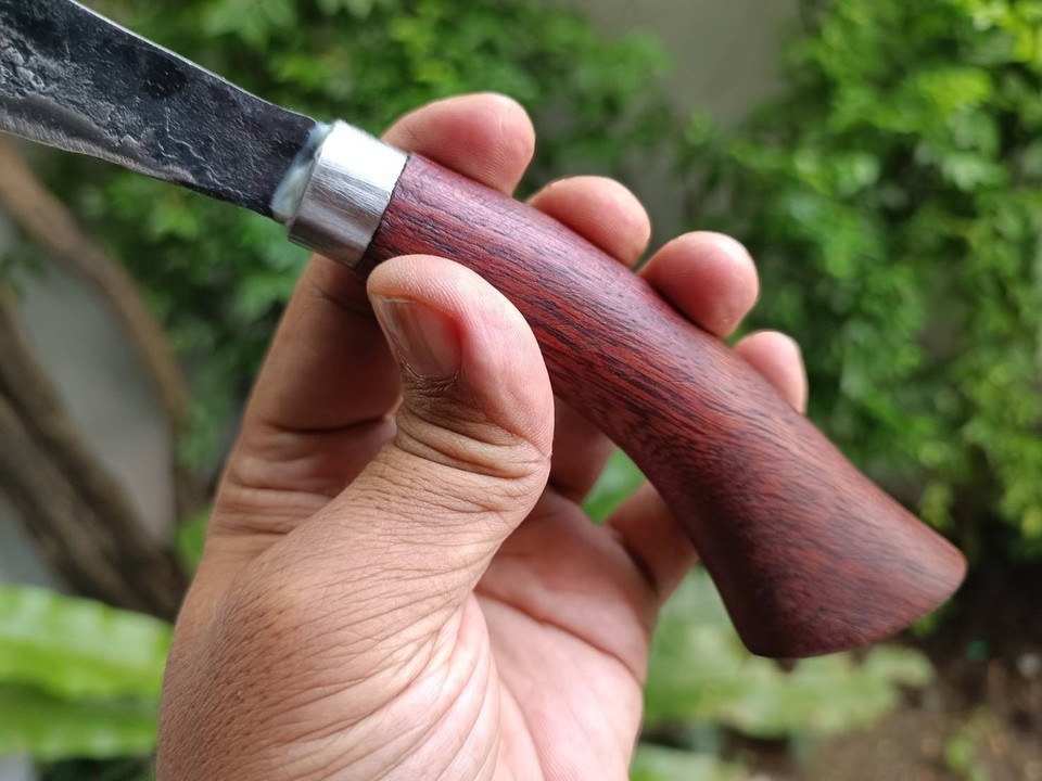 Handmade Parang Rambo garden camp knife 8.5” Bearing steel forged, Iron ...