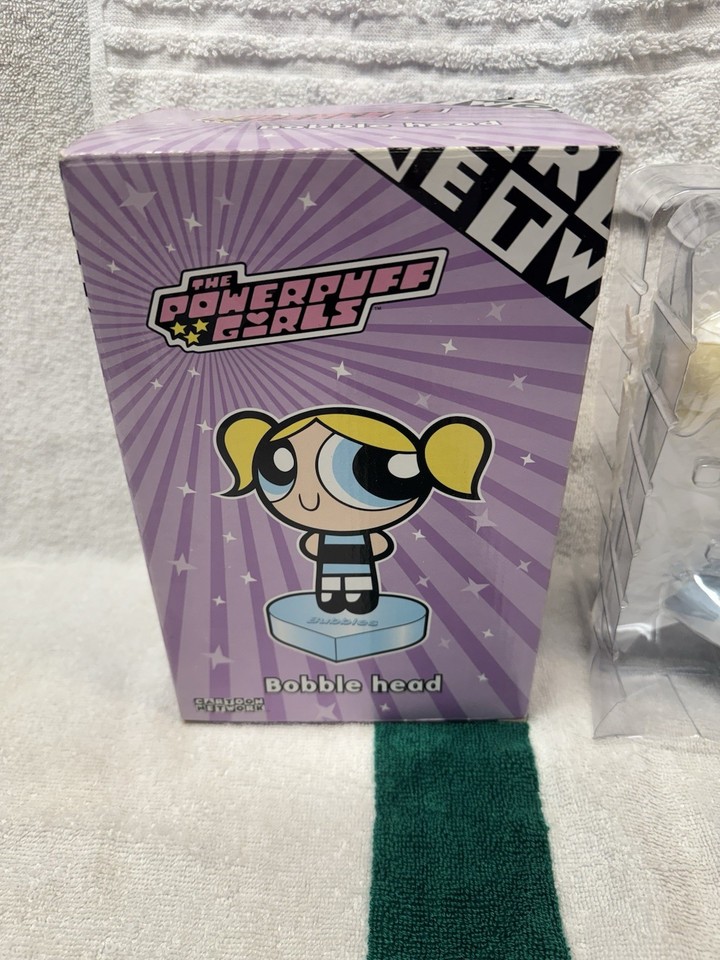 2000 Powerpuff Girls Bubbles Bobblehead Cartoon Network Collectible ...