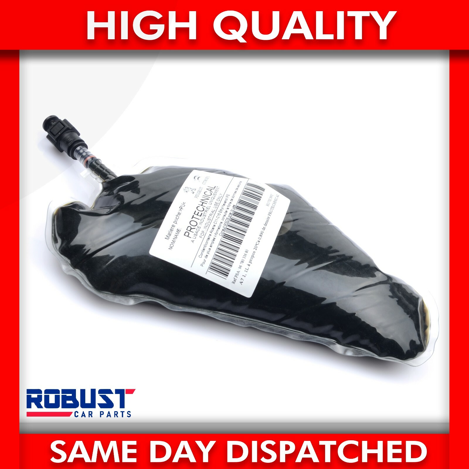 DPF PARTICULATE ADDITIVE FLUID POUCH 1 LT FOR PEUGEOT CITROEN BERLINGO ...