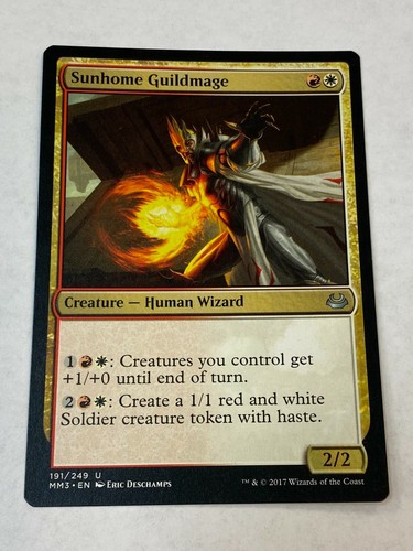 Sunhome Guildmage - Magic the Gathering MTG Modern Masters 2017 Single ...