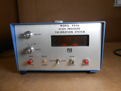 PCB 905A HIGH PRESSURE CALIBRATION SYSTEM | eBay