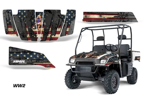 2005-2008 Polaris Ranger 500 700 UTV Graphics Stickers Decals WW2 | AMR ...
