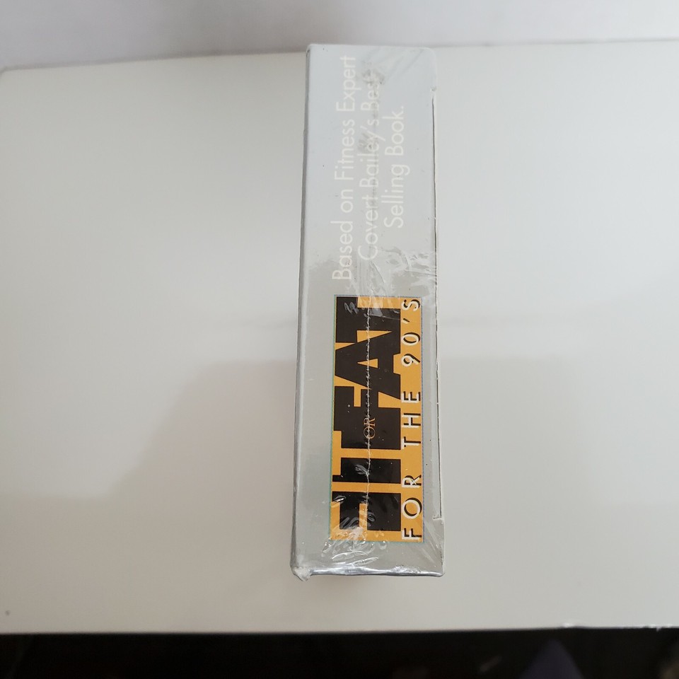 Fit or Fat For The 90s VHS PBS Home Video FITNESS EXPERT Covert Bailey ...