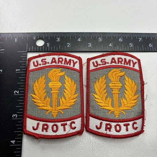 2 Patch Lot US ARMY JROTC Patches 00X4 | eBay