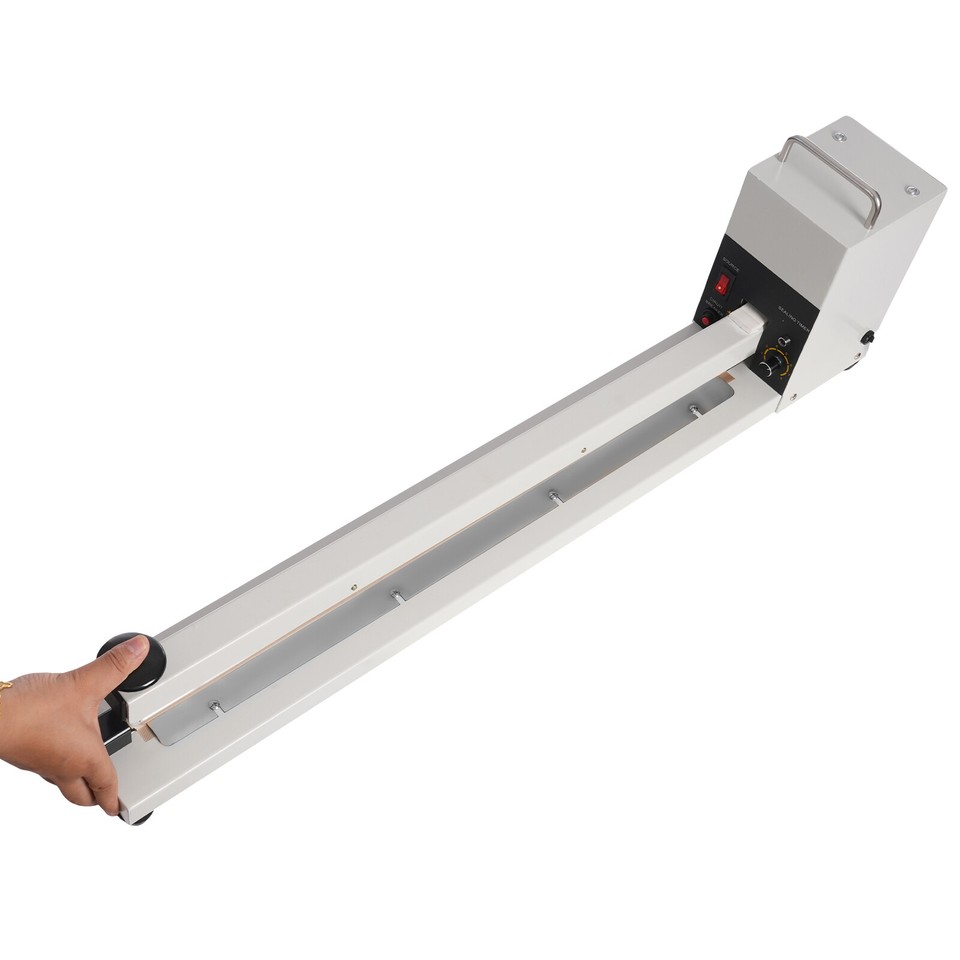 Manual Impulse Heat Sealing Machine Tabletop Heat Sealer Machine White ...