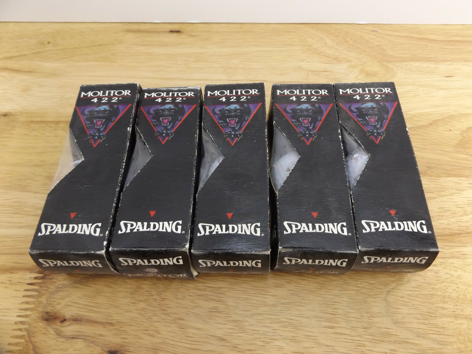 Spalding Molitor 422 Golf Balls 5 PACKS OF 3 EACH | eBay