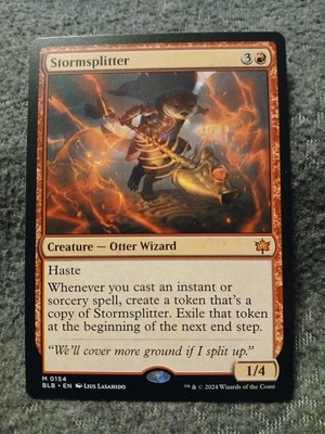 Stormsplitter Bloomburrow Regular Otter Wizard | eBay