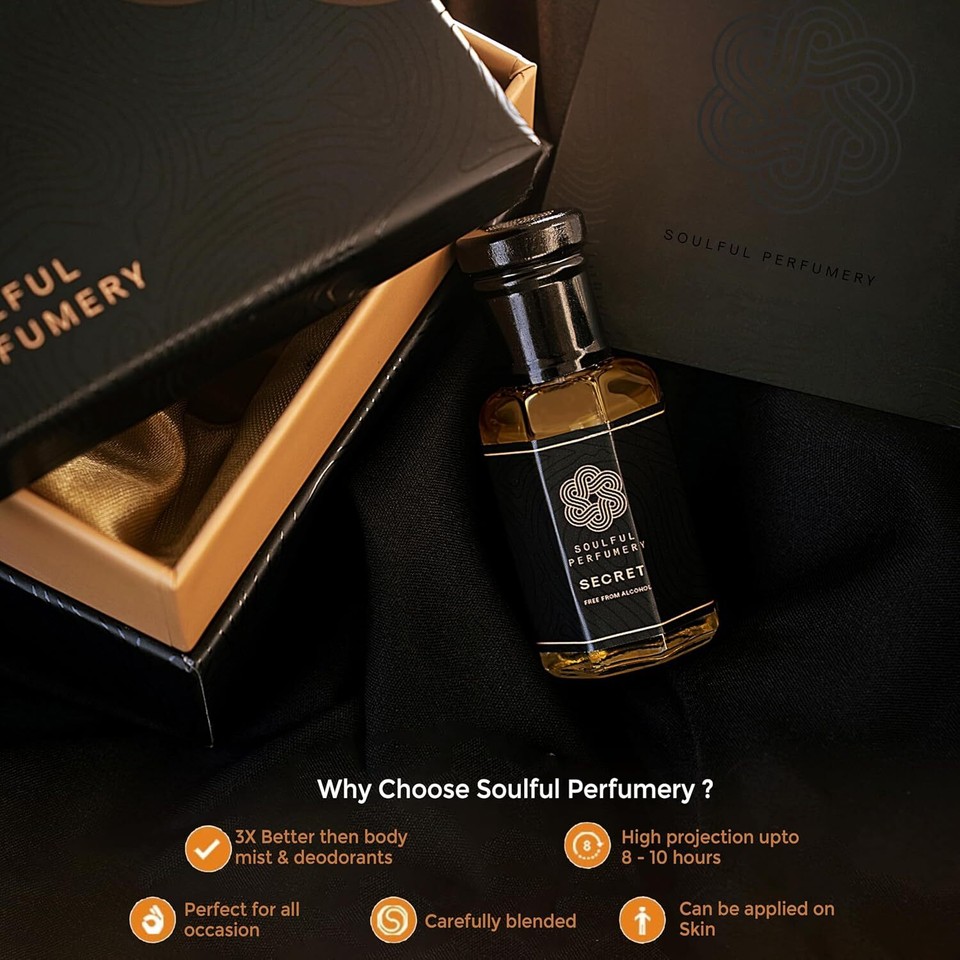 Soulful Perfumery Secret Oudh Attar 6ml | eBay