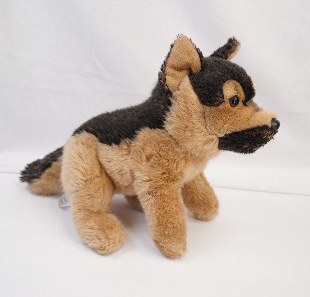 Animal Alley German Shepherd Plush Puppy Dog Toys R US 10" Stuffed ...