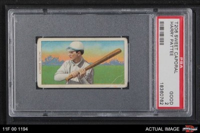 1909 T206 Harry Pattee Superbas (Dodgers) PSA 2 - GOOD | eBay