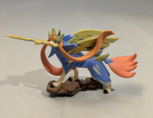 Pokemon Zacian Mini Figure True Steel Premium Collection | eBay UK