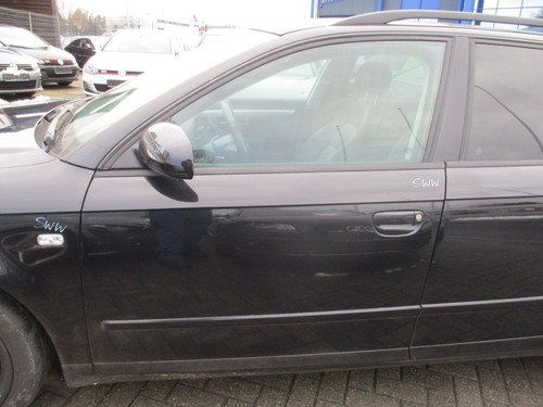 Tür vorne links Audi A4 S4 B7 8E PHANTOMSCHWARZ LZ9Y schwarz | eBay