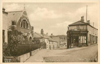 Bramham Yorkshire The Low Way England OLD PHOTO | eBay
