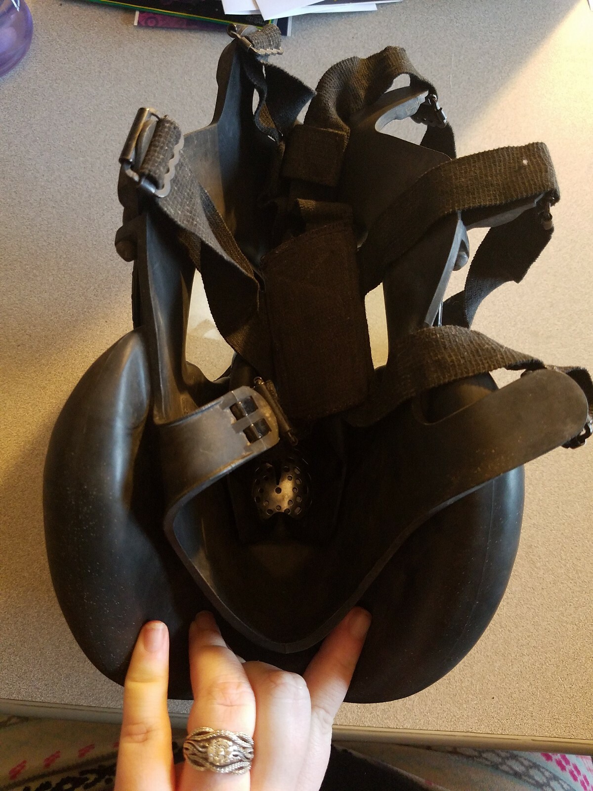 Vintage Aspirator Face Mask Heavy Duty with straps - Gem