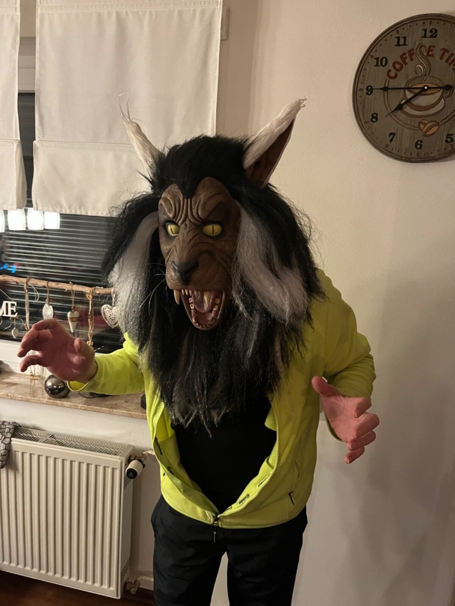 Michael Jackson Thriller Werewolf Mask Heidi Klum Won Halloween With
