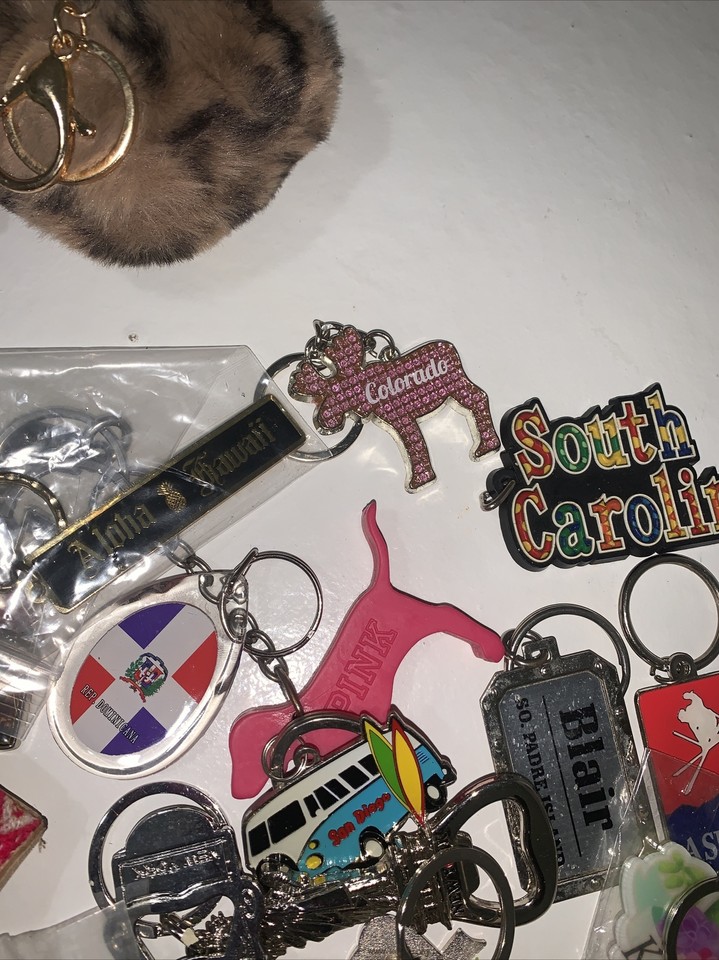 Vintage And Collectible Keychains Lot Of 122 Plus!! | eBay