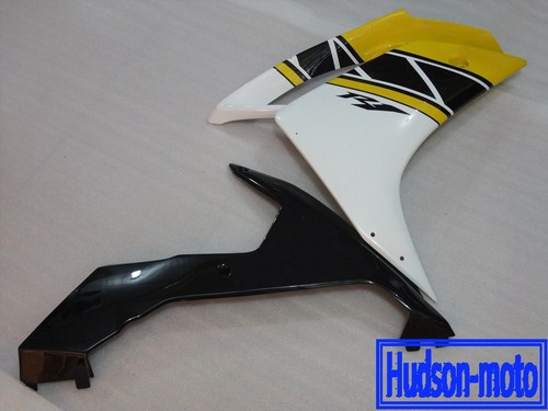Right Side Cowl Fairing For Yamaha YZF R1 2007-2008 YZFR1 Yellow/White ...