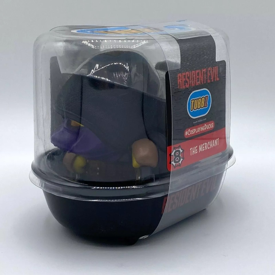 TUBBZ Resident Evil The Merchant Duck Vinyl Figure Official Resident ...